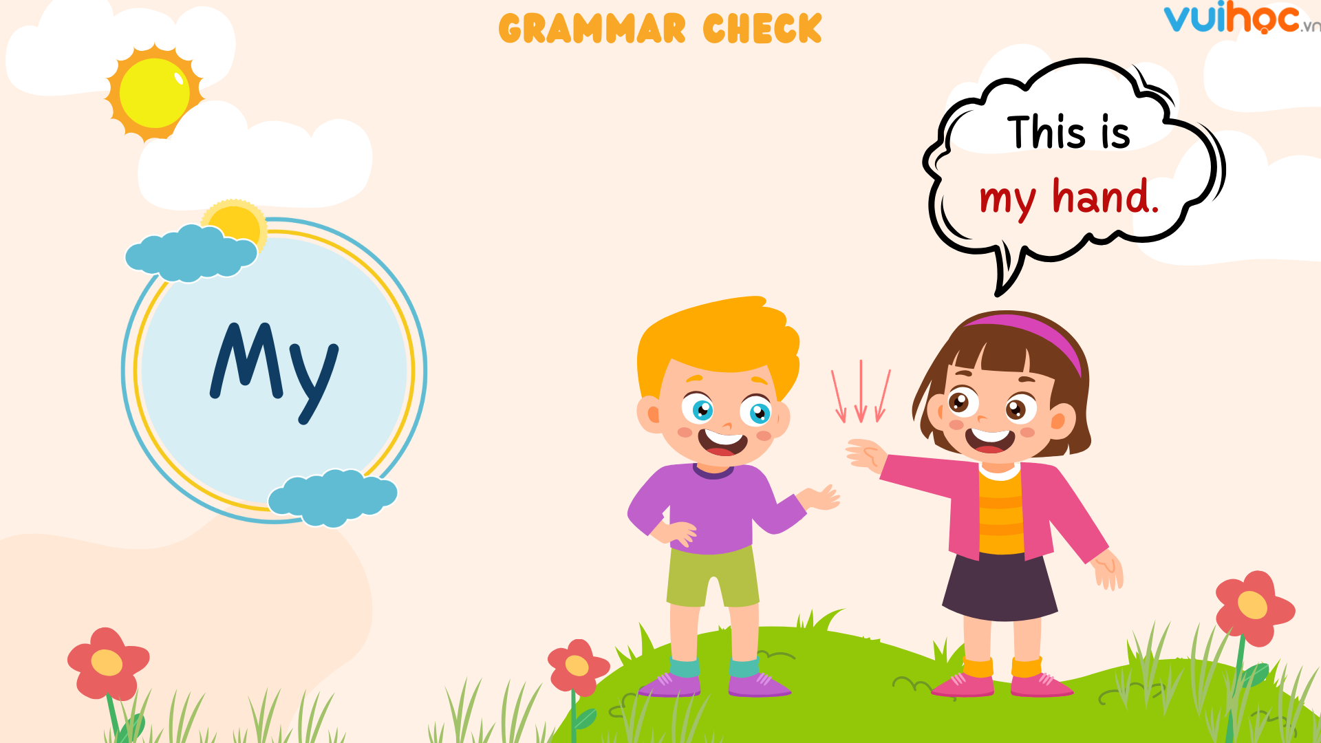 Con hãy hoàn thành bài tập của Level 1 - Unit 4A: My body - Lesson 1.